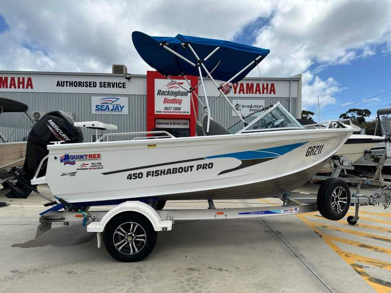 Quintrex 450 Fishabout Pro: Trailer Boats | Boats Online for Sale ...