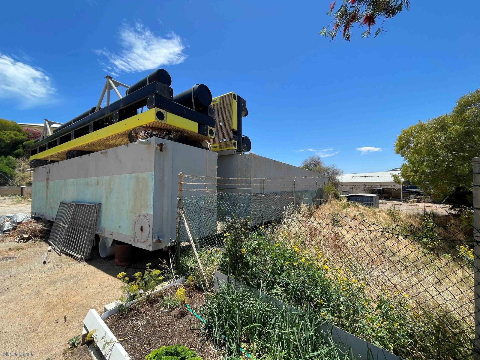 11m Steel Pontoons perfect for finger jetty. For Sale | Mantle Marine