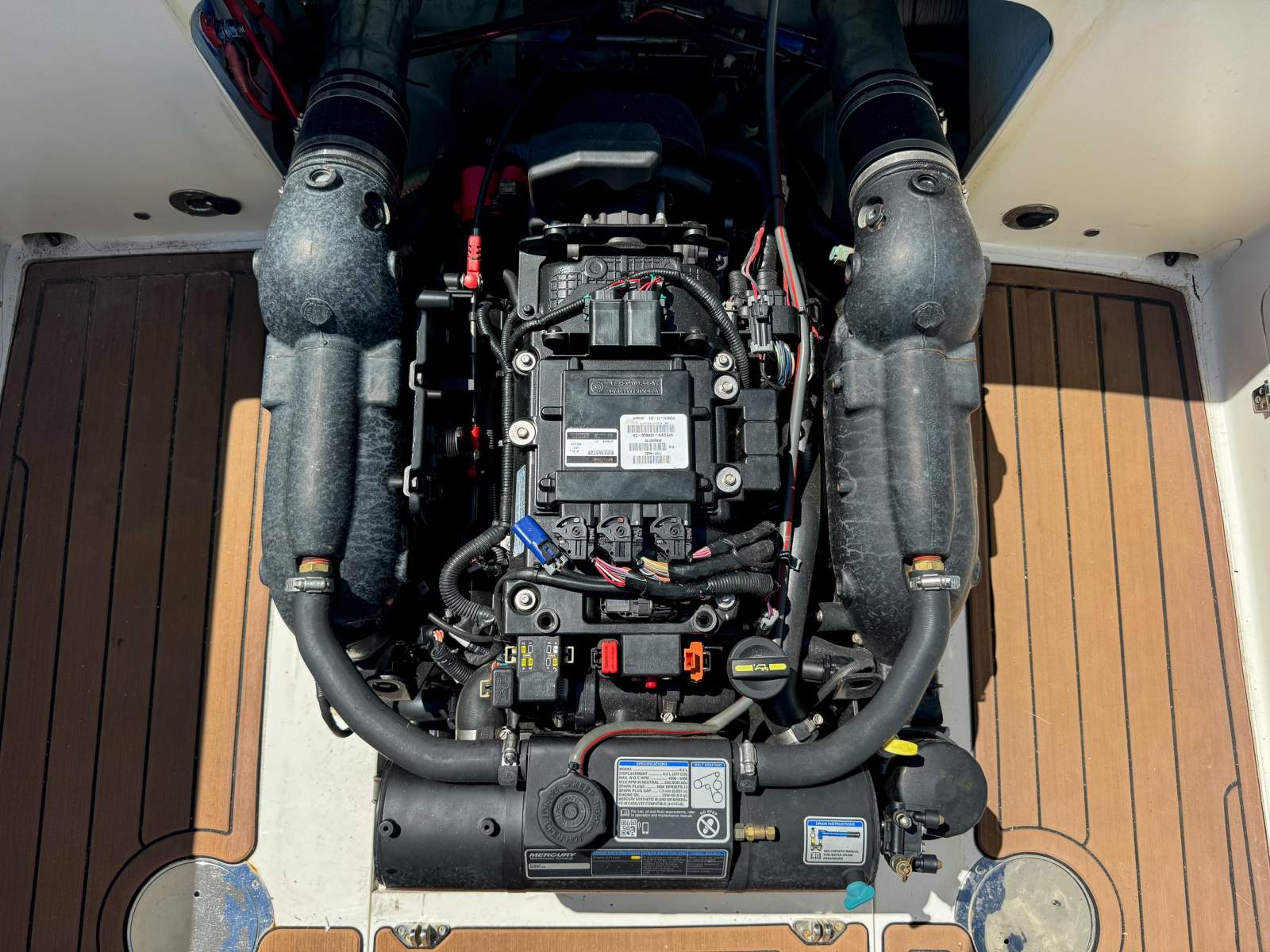 Used Mercury Mercruiser 6.2 370 Jet Power & Hamilton Hj212 Waterjet ...