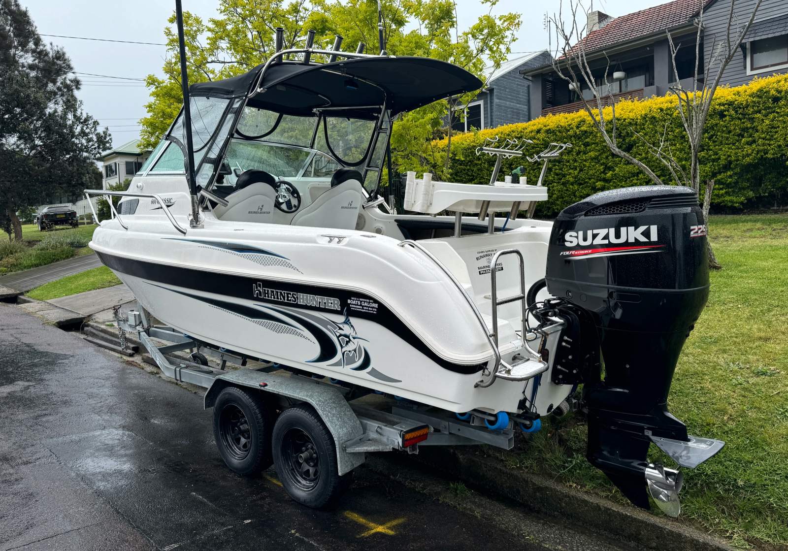 Used Haines Hunter 600 Classic - Offshore Motor Still Under Warrenty ...