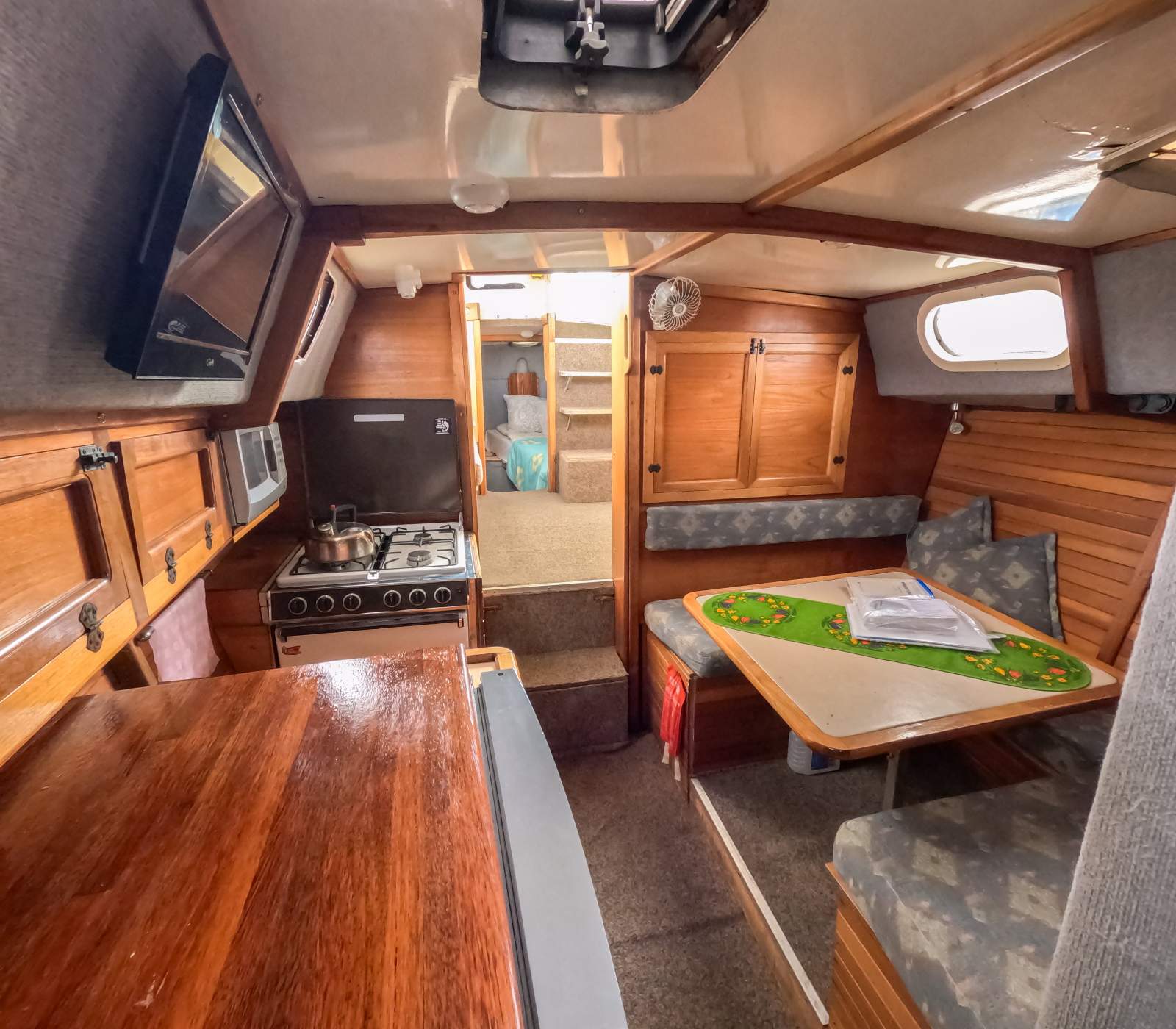 Used John Pugh 38 Motorsailer Exceptional Value Offshore Cruiser ...