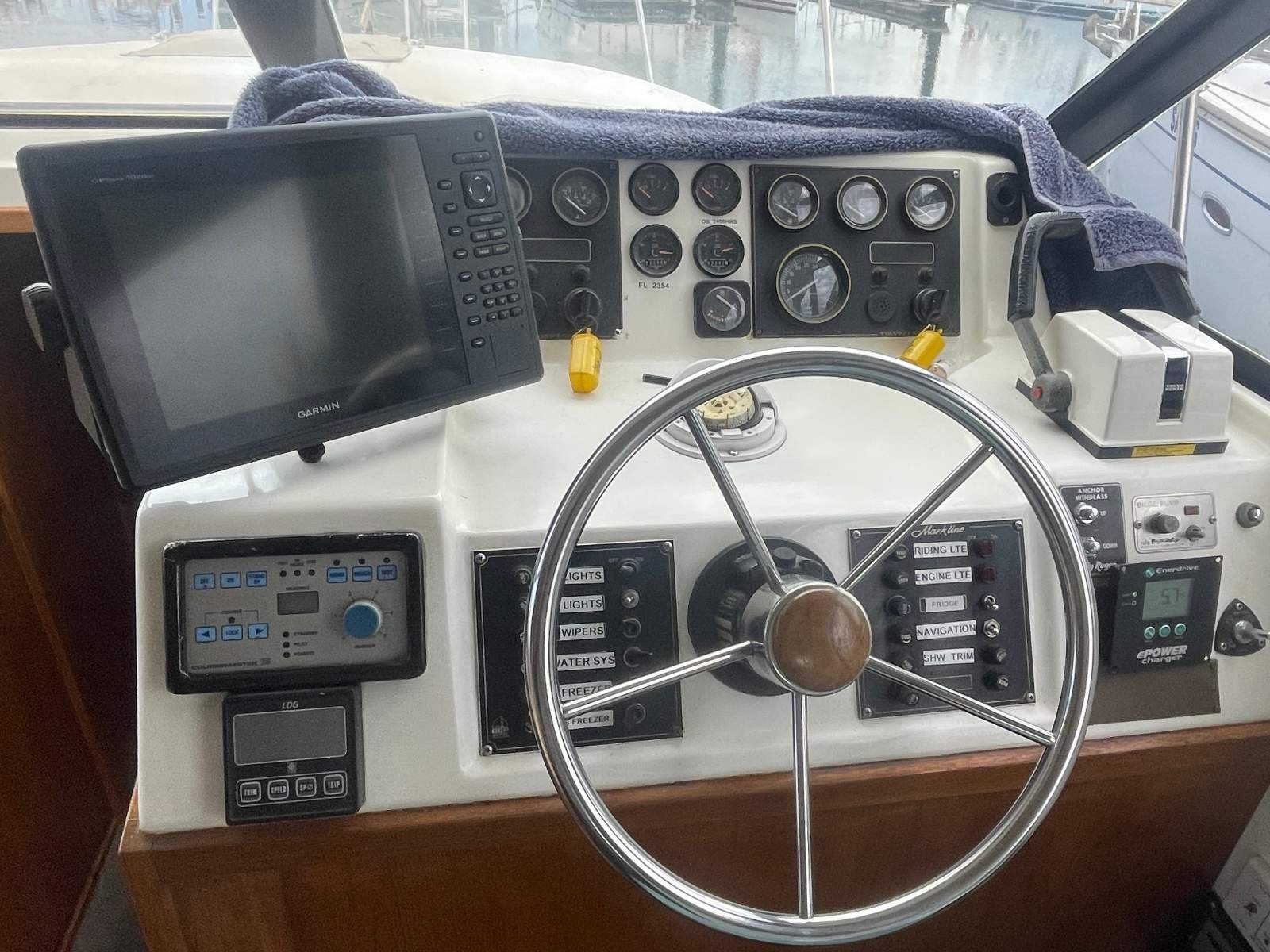 Markline 1100 Flybridge Cruiser: Power Boats | Boats Online for Sale ...