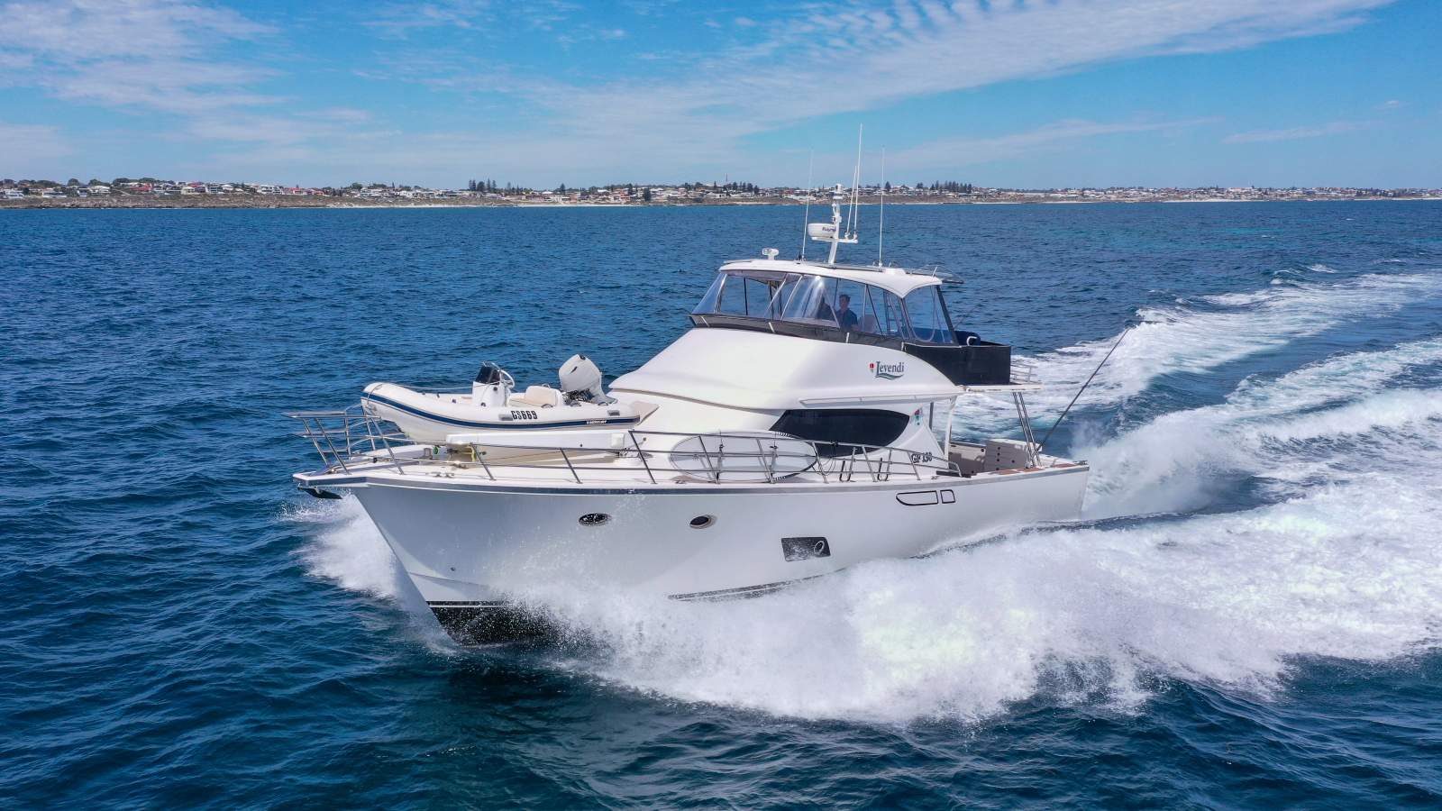 Southerly Designs 53 Custom Flybridge Cruiser For Sale