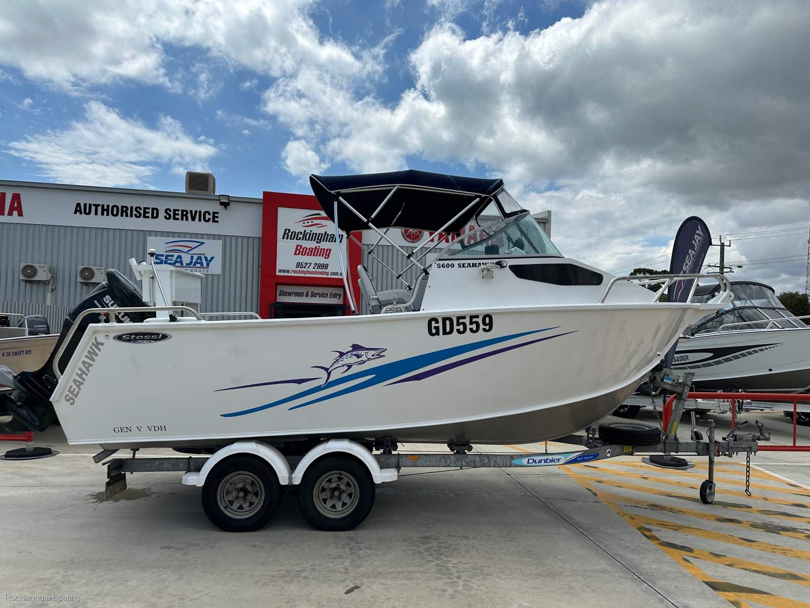 Stessl 5600 Seahawk: Trailer Boats | Boats Online for Sale | Aluminium ...