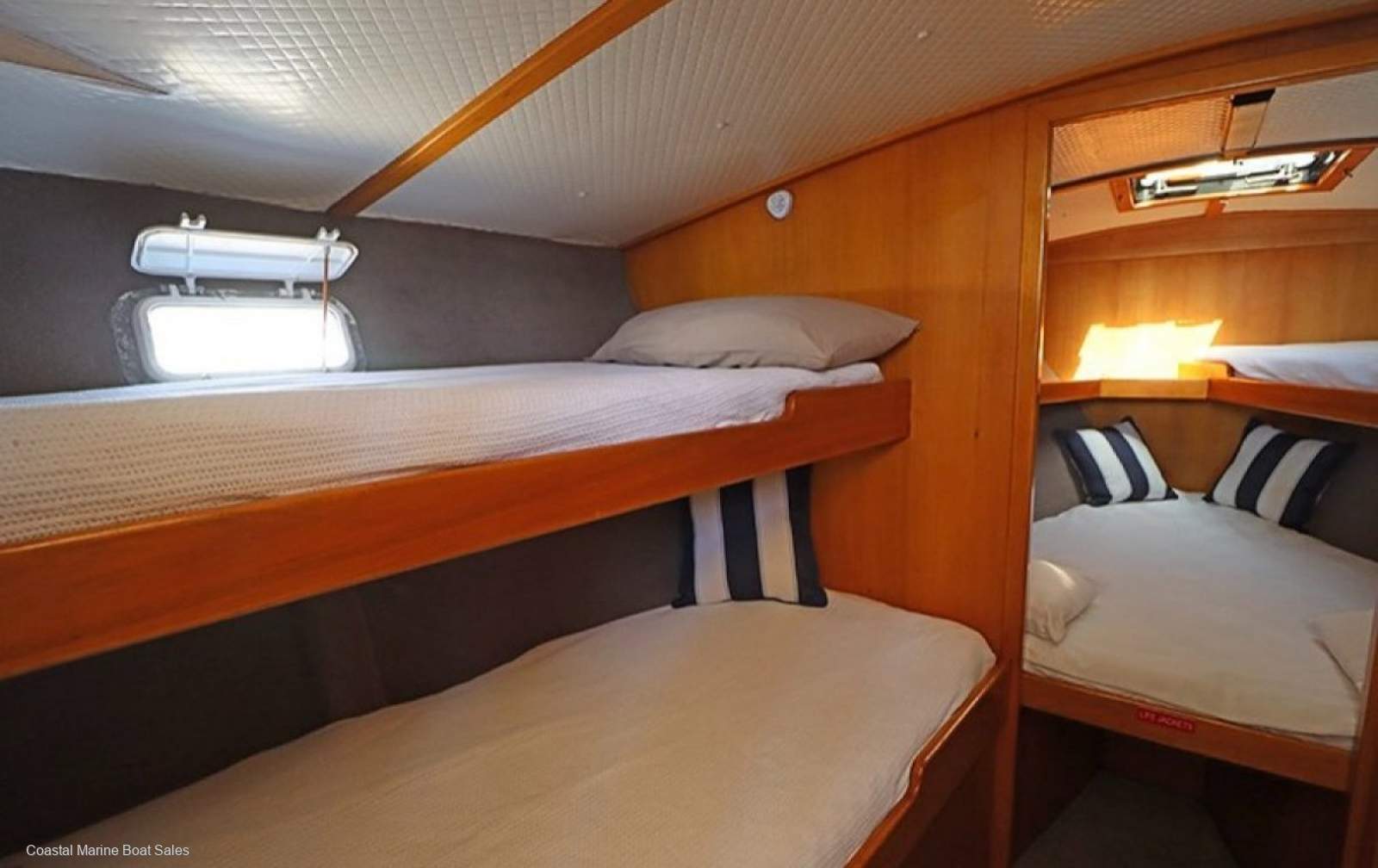 Aquarius 35 Flybridge Cruiser For Sale | Coastal Marine Boat Sales