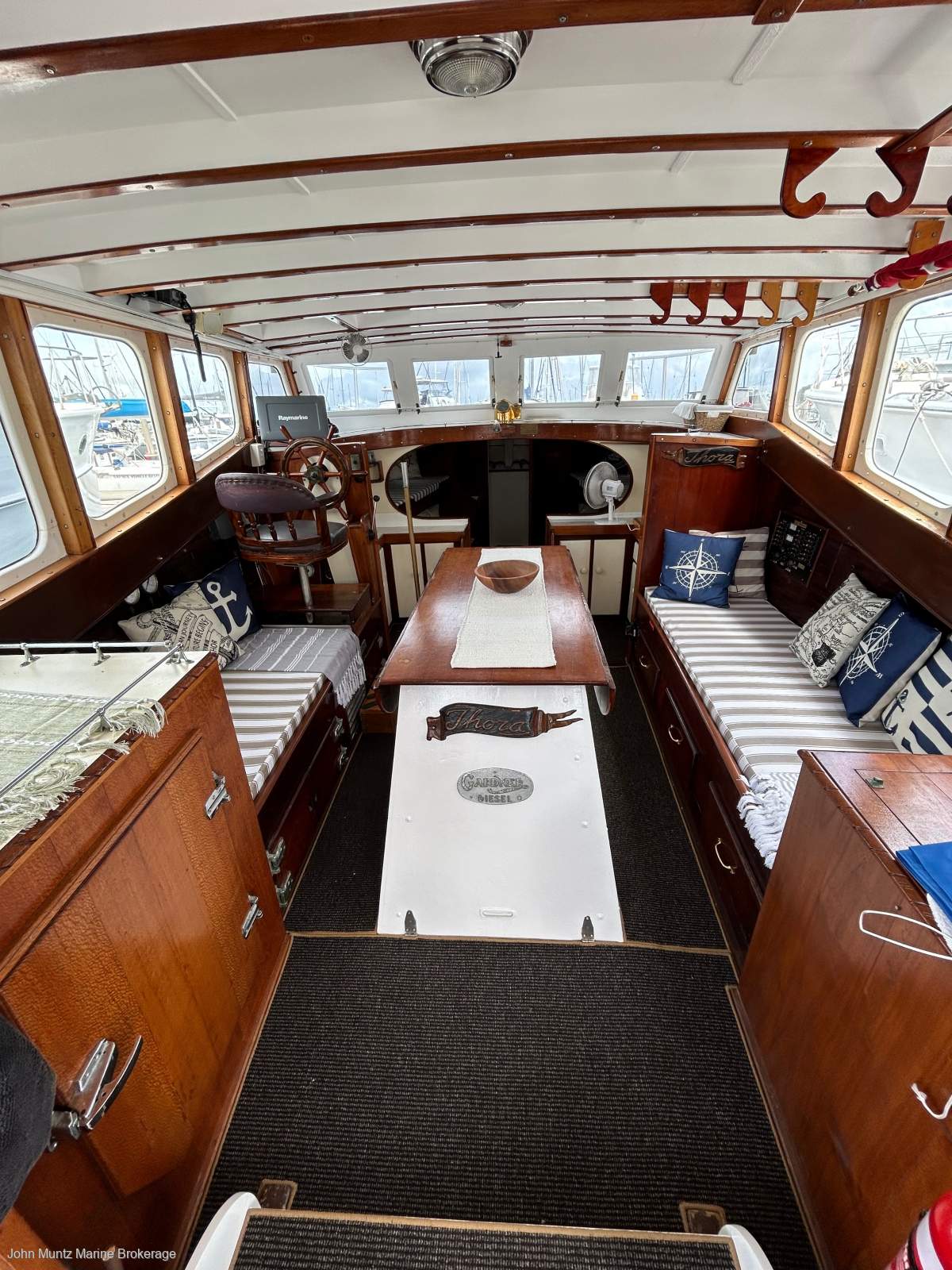 Millkraft Classic Timber Cruiser 42 foot For Sale | John Muntz Marine ...