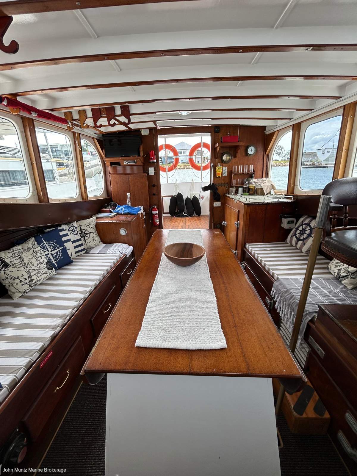 Millkraft Classic Timber Cruiser 42 foot For Sale | John Muntz Marine ...