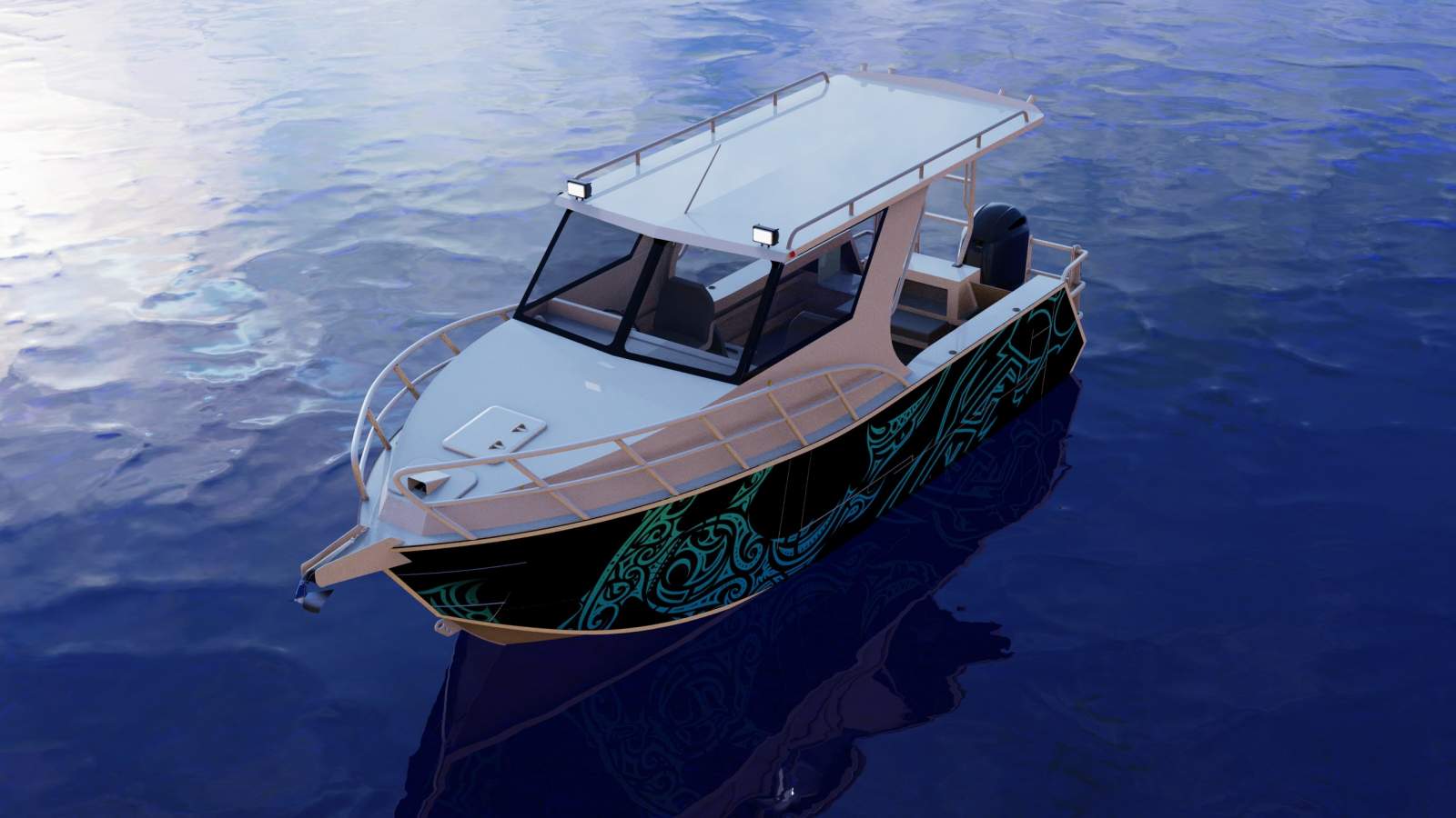 New Sabrecraft Hc7800 Half Cab 7.80 Metre Boat, Motor And Extras ...