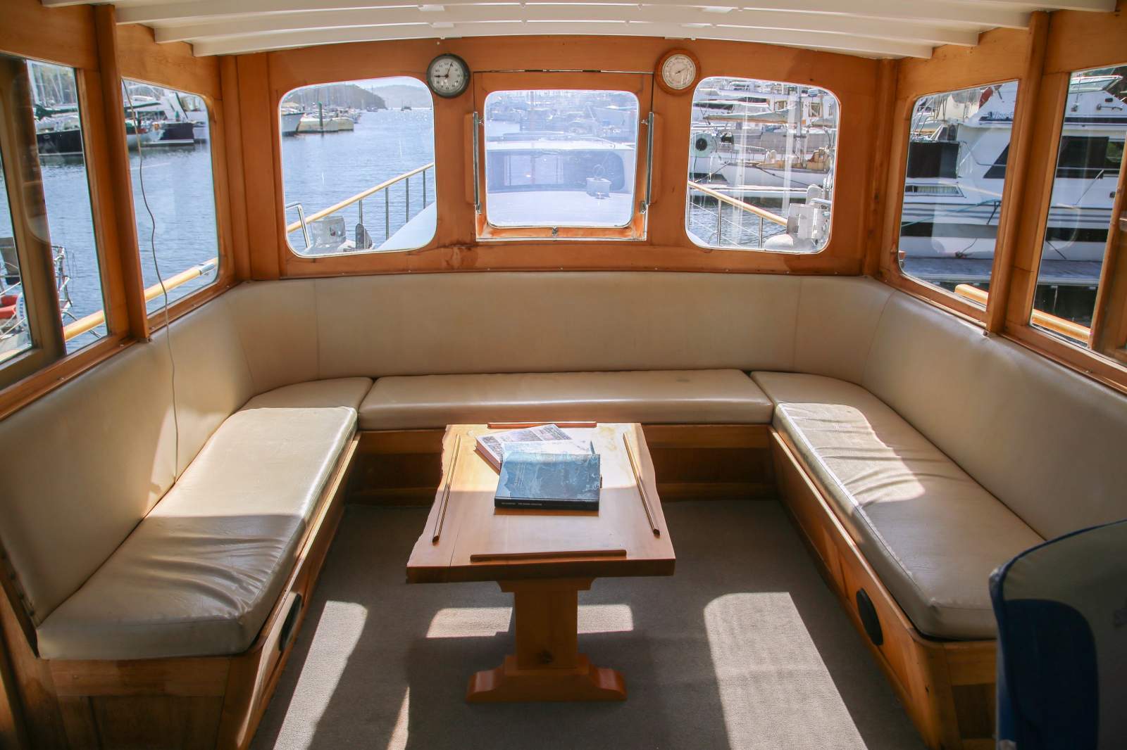 Custom Built 64ft Huon Pine Timber Motor Cruiser For Sale | Derwent ...