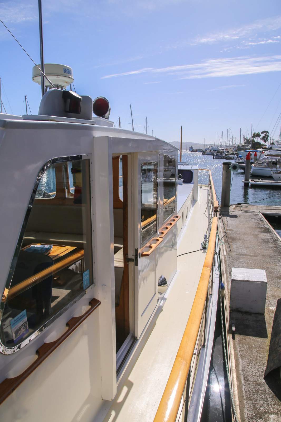 Custom Built 64ft Huon Pine Timber Motor Cruiser For Sale | Derwent ...