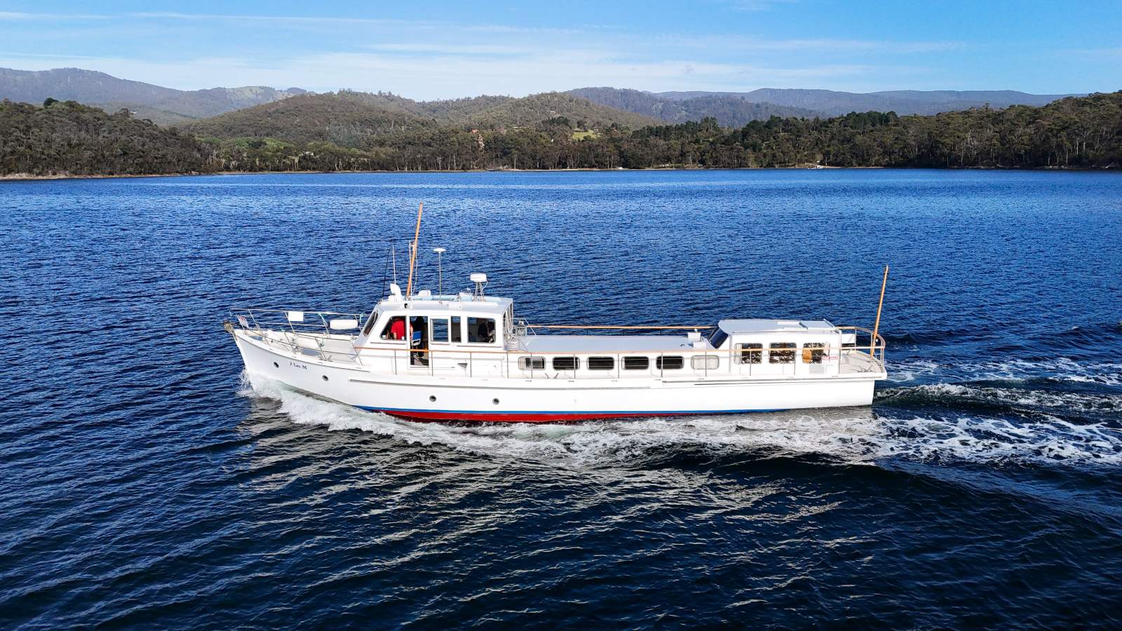 Used Custom Built 64ft Huon Pine Timber Motor Cruiser for Sale | Boats ...