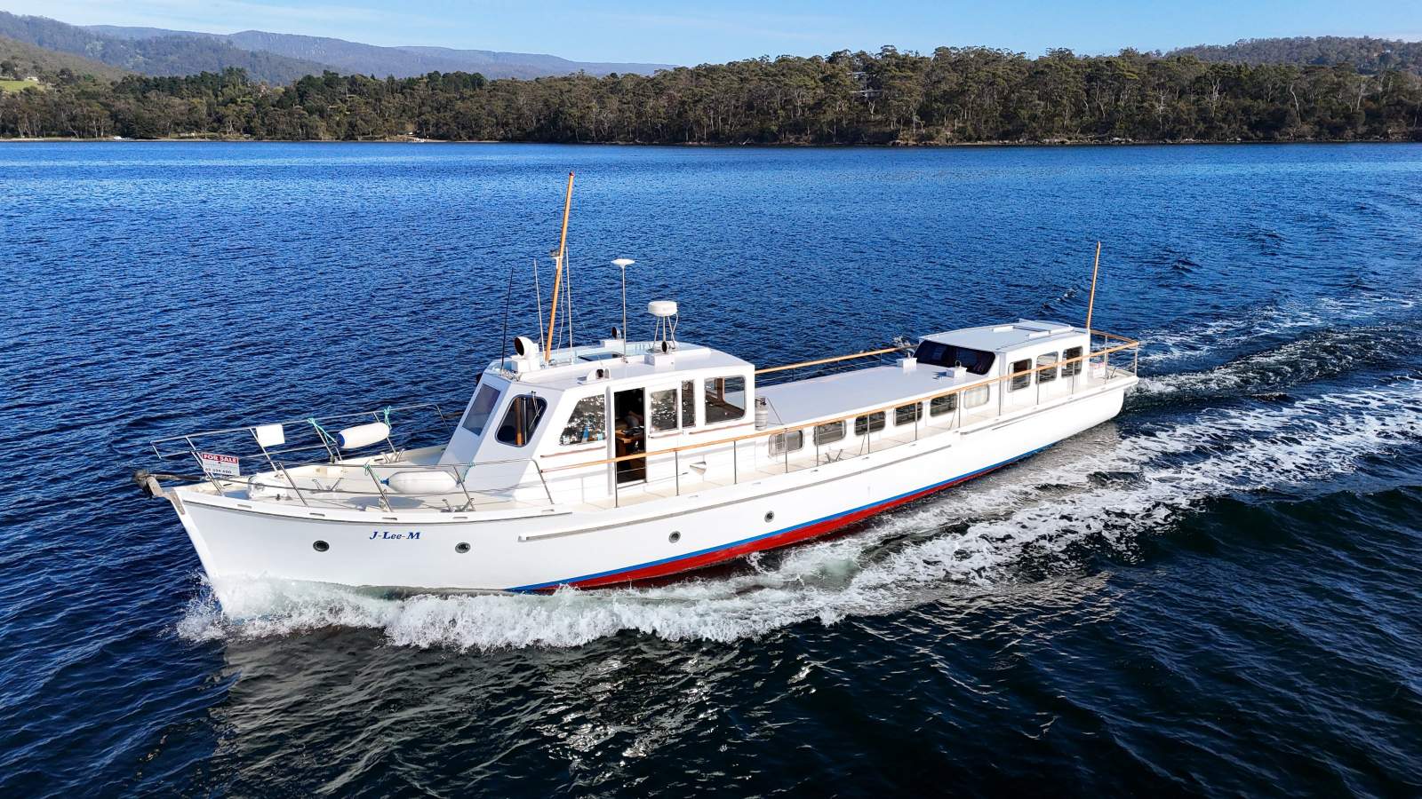 Used Custom Built 64ft Huon Pine Timber Motor Cruiser for Sale | Boats ...