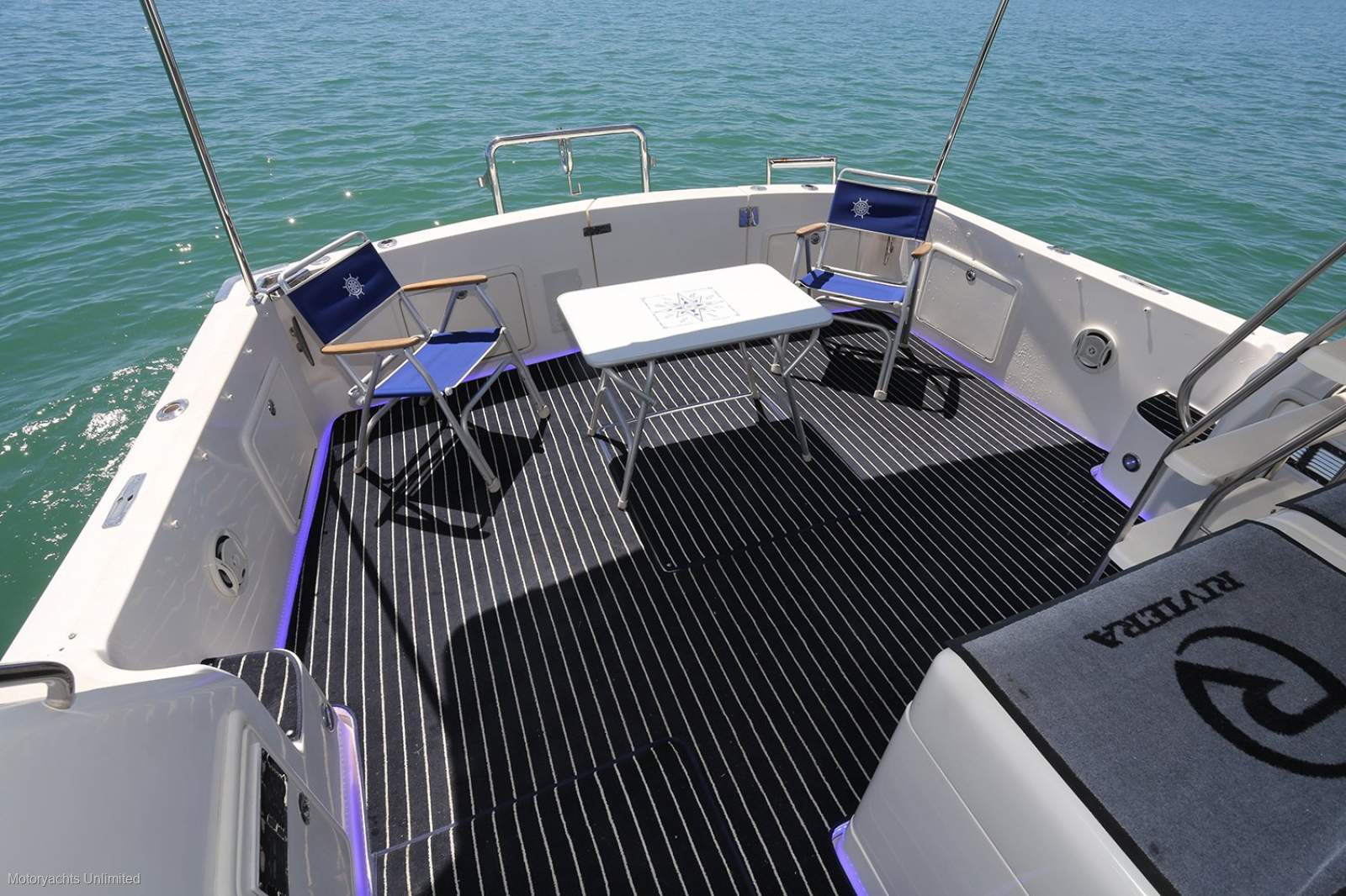 Riviera 34 Platinum Flybridge - Super size extended rear deck - 36ft ...