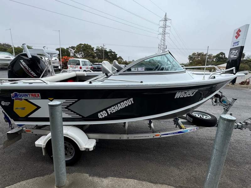 Quintrex 430 Fishabout: Trailer Boats | Boats Online for Sale ...