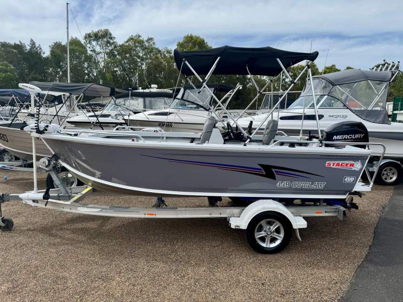 Stacer 449 Outlaw Side Console: Trailer Boats | Boat for Sale ...