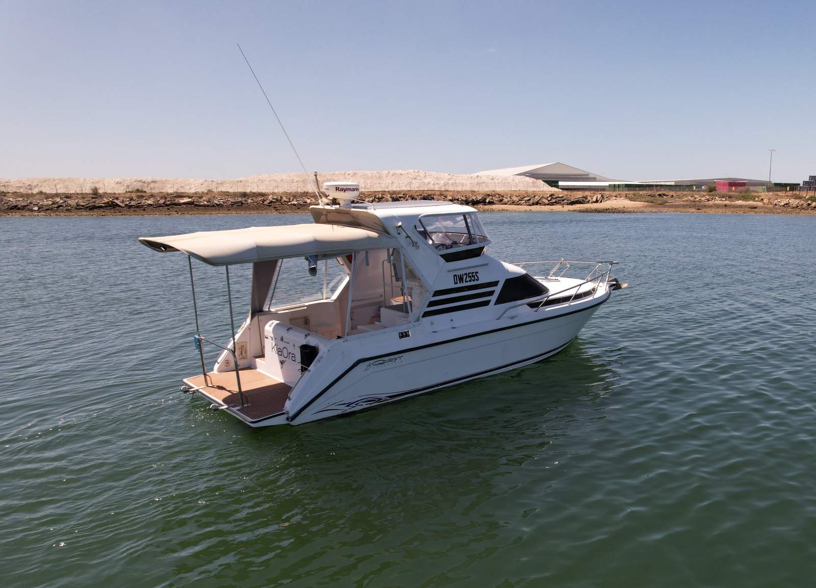 Used Seaquest 2800 Sportsman Flybridge Cruiser Fully Loaded With New ...