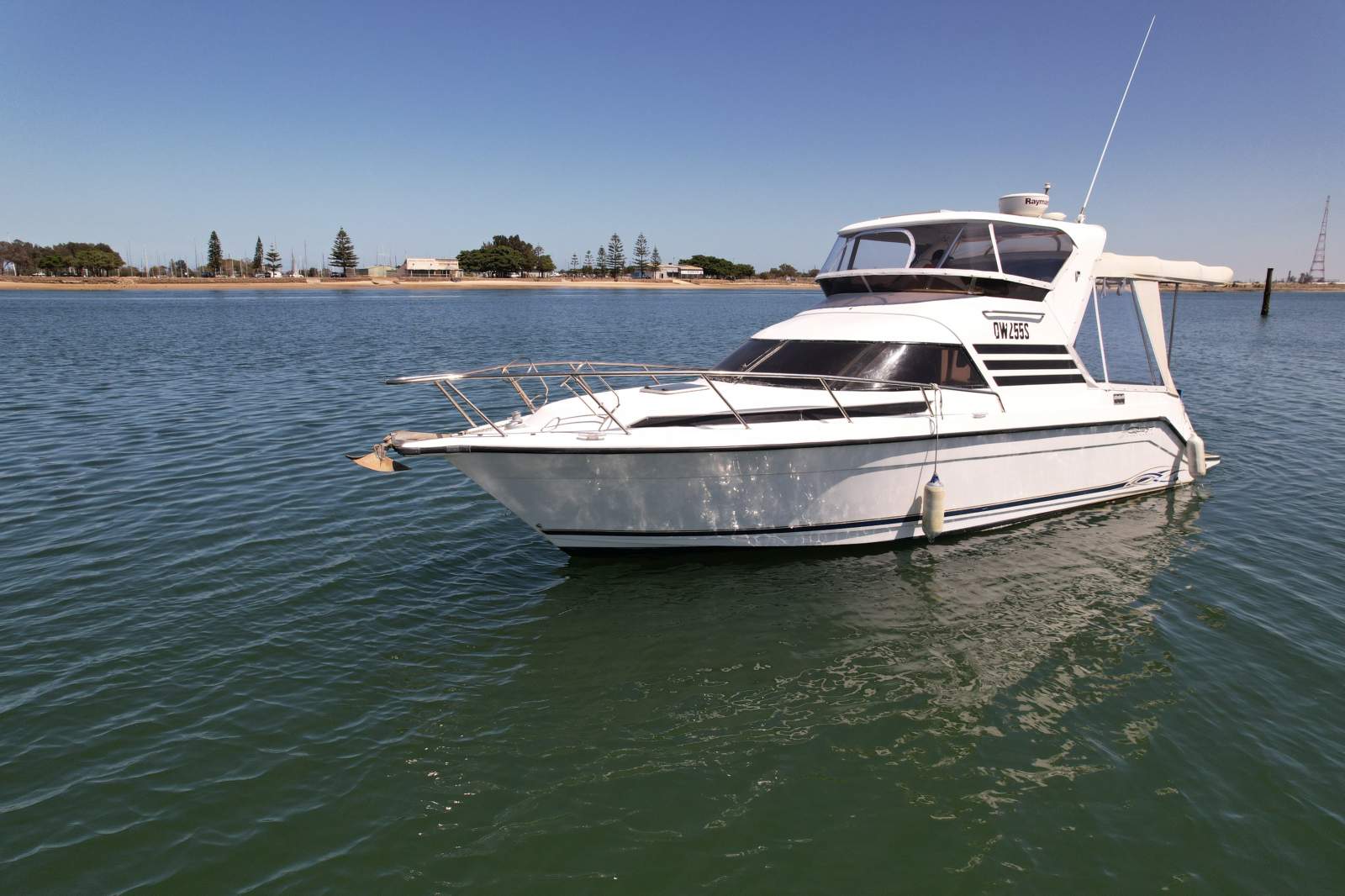 Used Seaquest 2800 Sportsman Flybridge Cruiser Fully Loaded With New ...