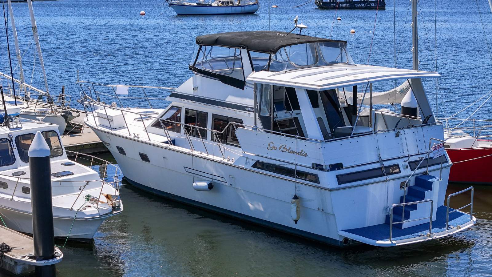 Ranger 47 Aft Cabin HUGE Volume Cruiser For Sale | Derwent Boat Sales