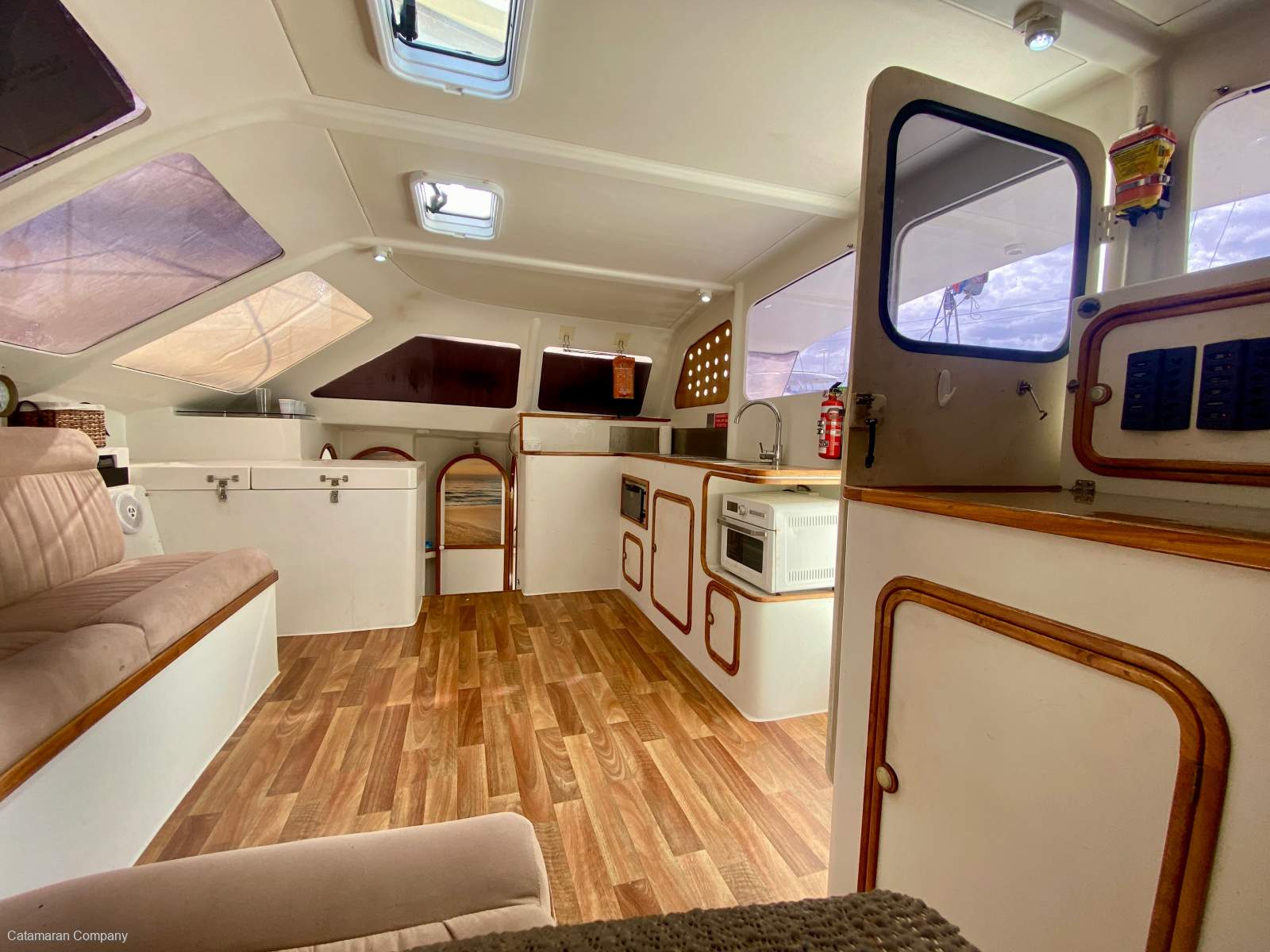 Used Rogers 10.5 North Reef Daggerboard Performance Catamaran for Sale ...