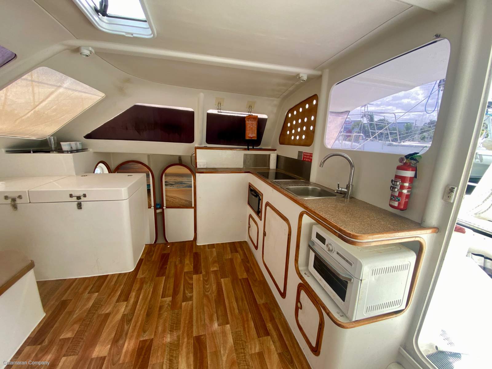 Rogers 10.5 North Reef Daggerboard Performance Catamaran For Sale ...