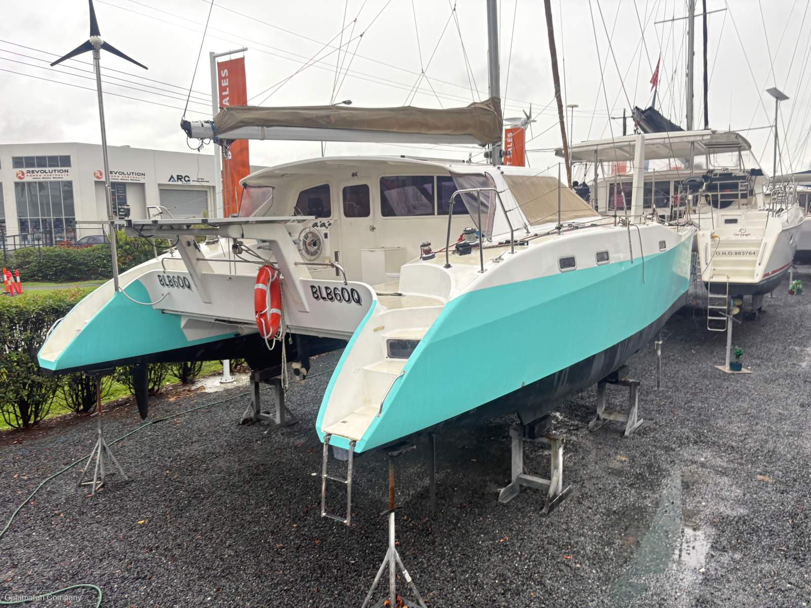 Used Rogers 10.5 North Reef Daggerboard Performance Catamaran for Sale ...