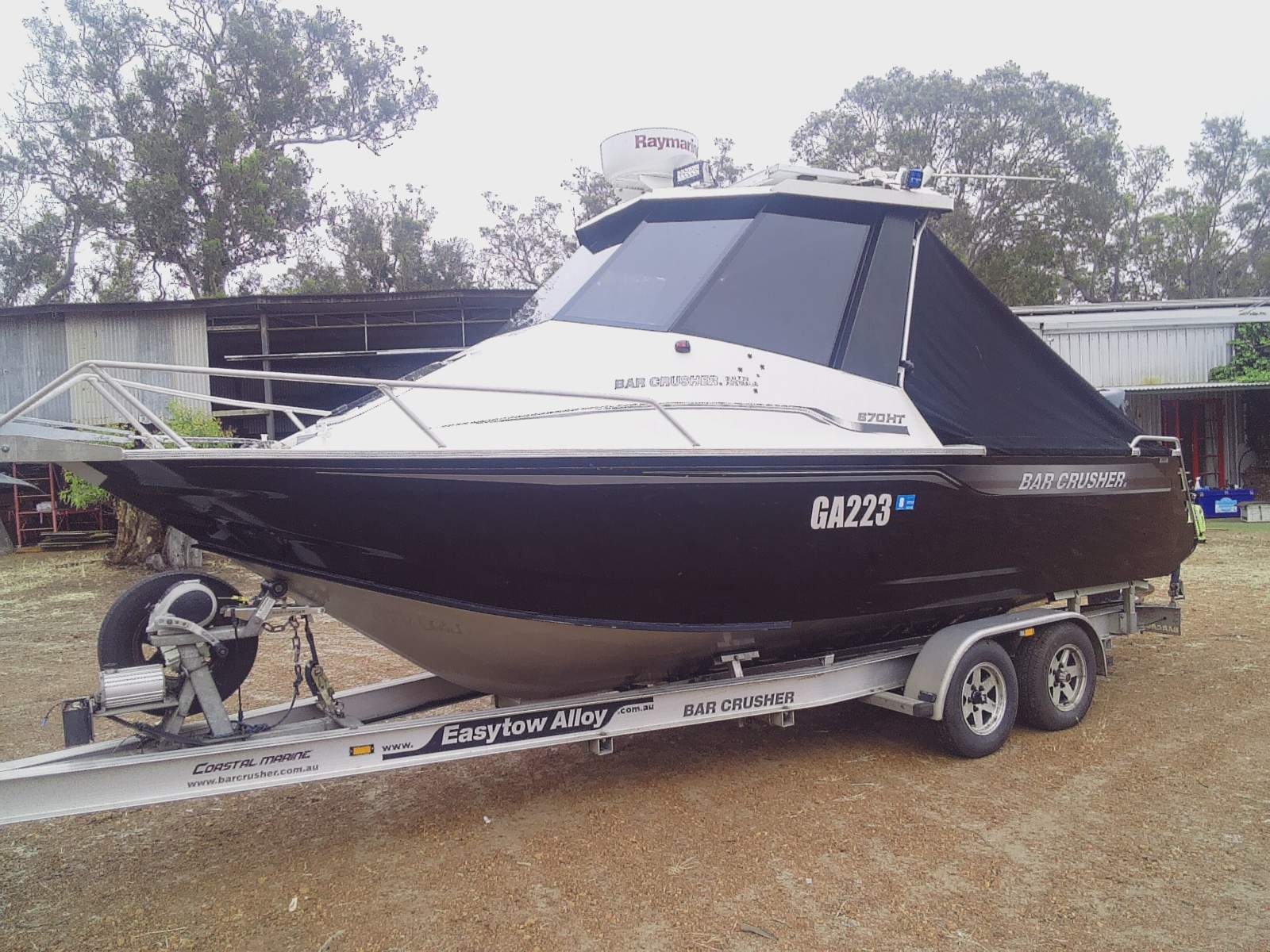 Bar Crusher 670ht: Trailer Boats | Boats Online for Sale | Plate Alloy ...