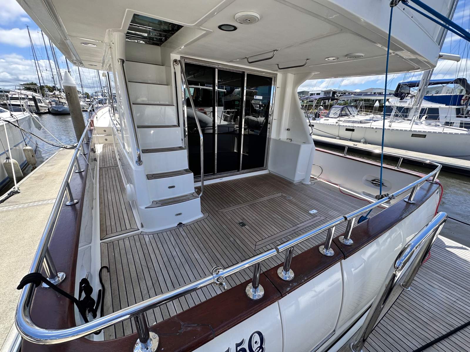 Used Clipper Cordova 45 Classic Flybridge Motor Yacht for Sale | Boats ...