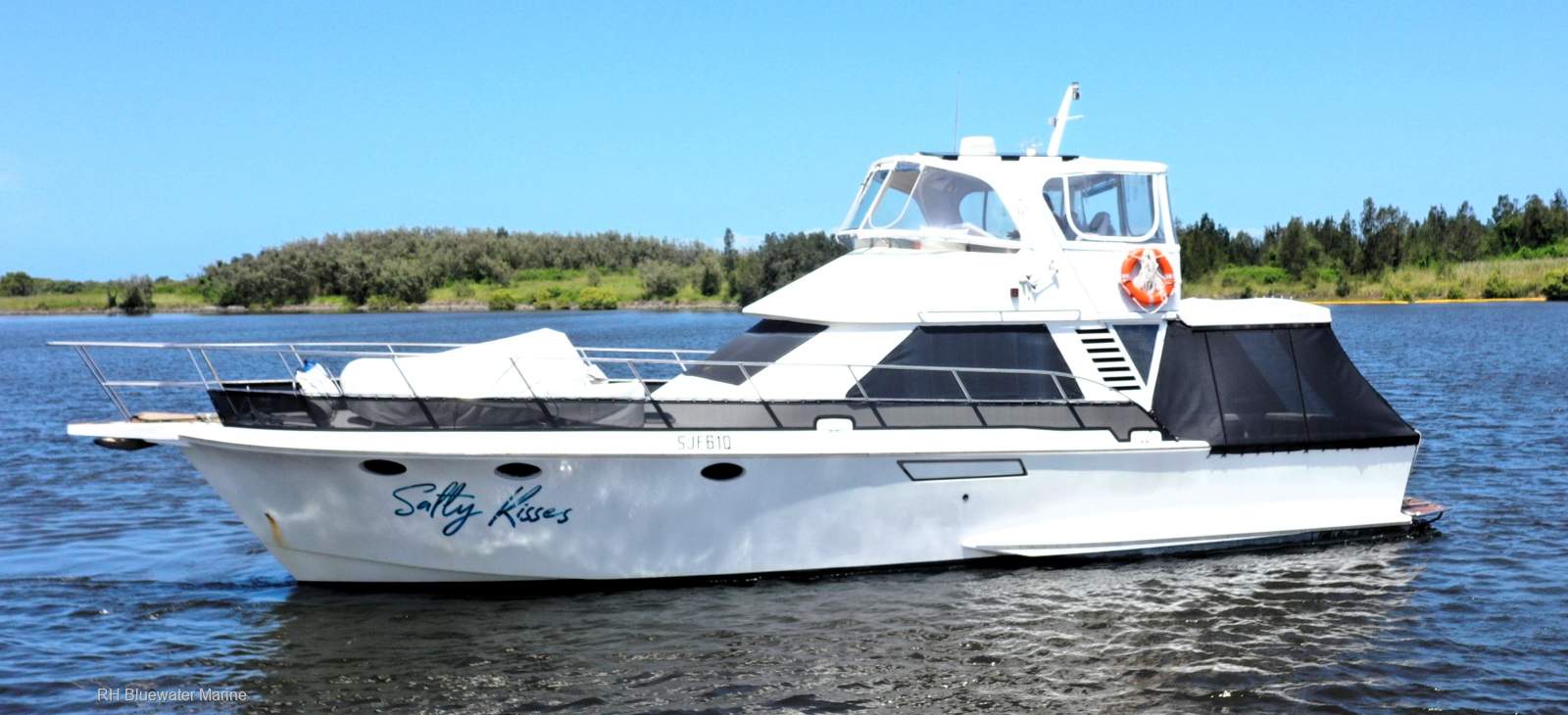 Precision 50 Flybridge Convertible For Sale | RH Bluewater Marine Boat ...