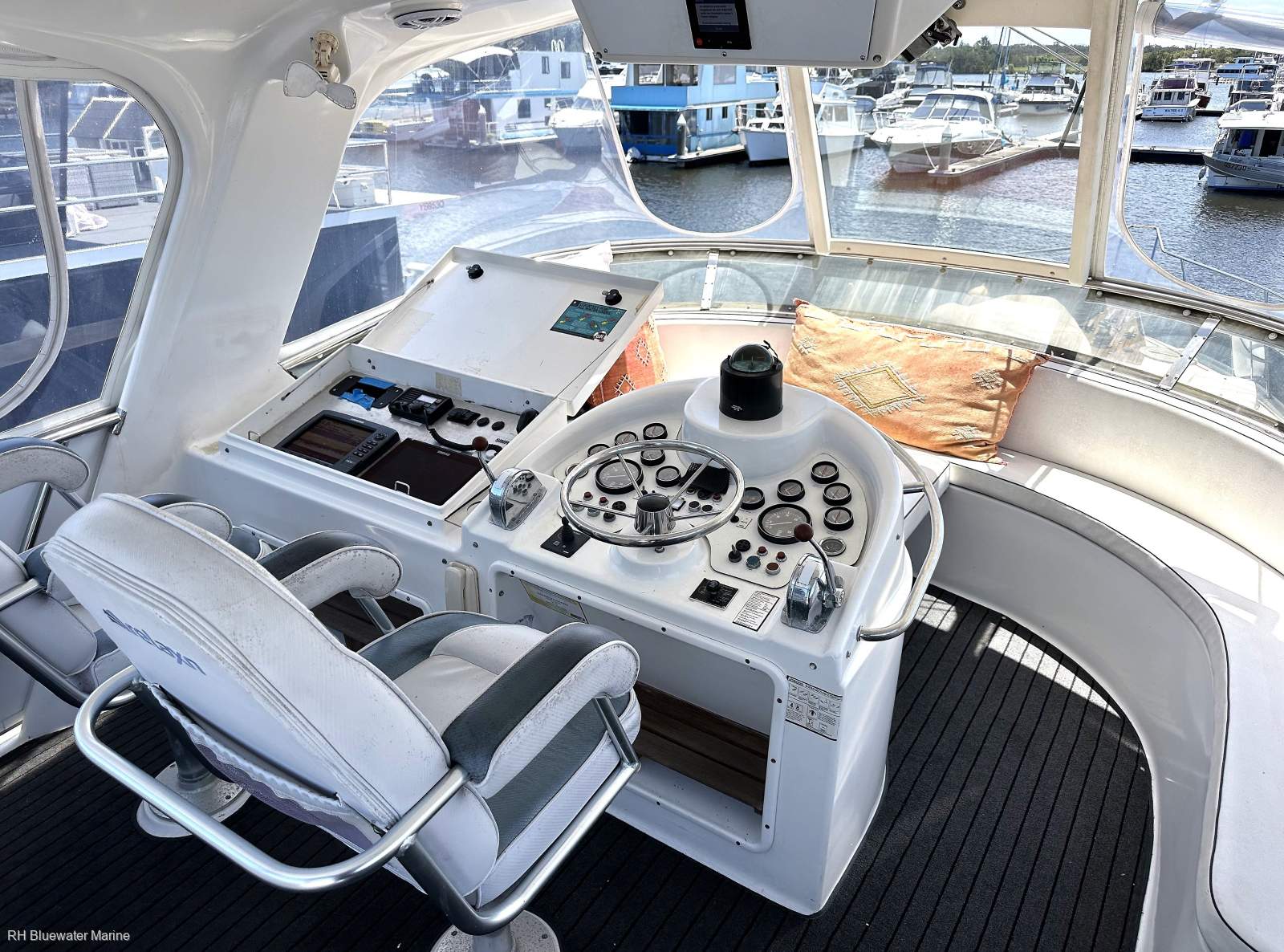 Precision 50 Flybridge Convertible For Sale | RH Bluewater Marine Boat ...