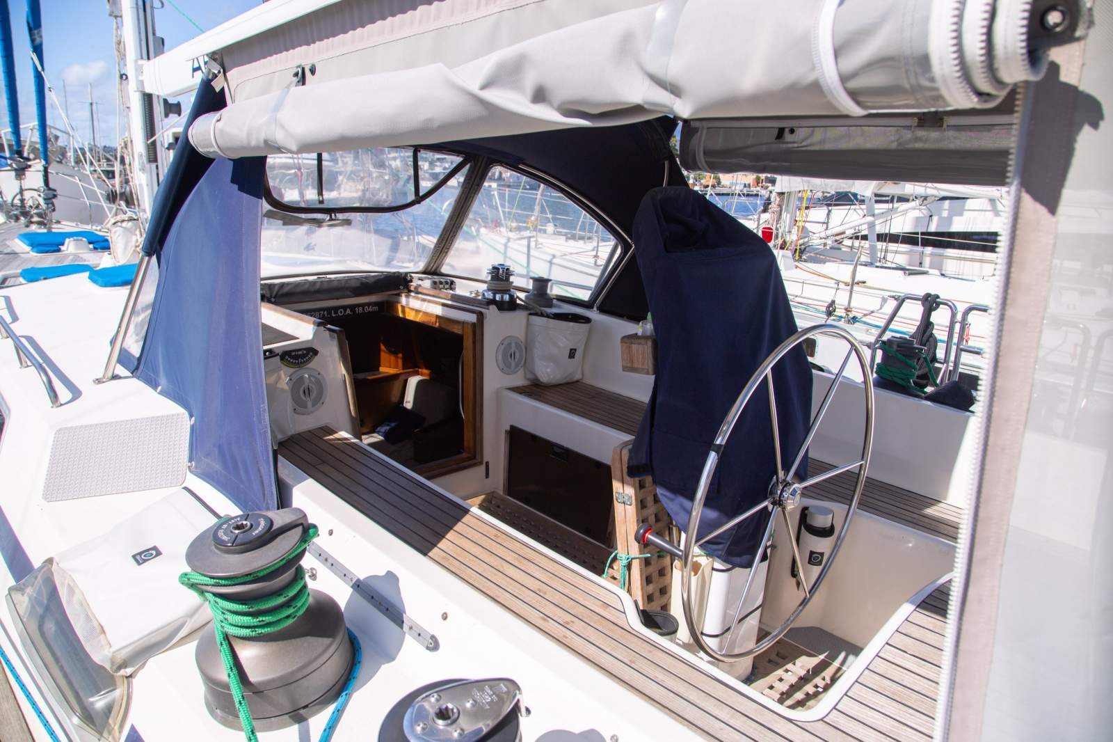 Used Majestic 60 High Volume Spacious Blue Water Cruiser for Sale ...