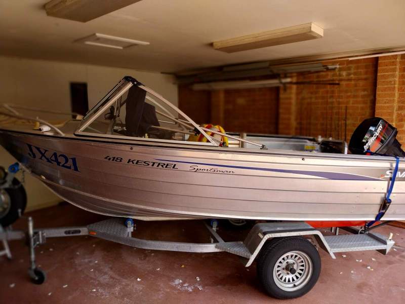 Savage 418 Kestrel Sportsman 2006: Dinghies & Tinnies | Boats Online ...