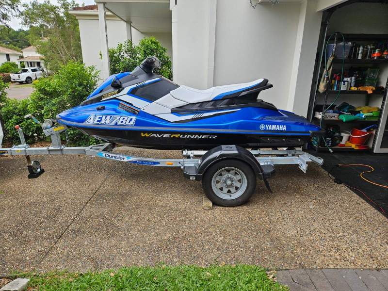 Yamaha Ex Deluxe 2017 - Ride Technology Reverse With Dunbar Trailer ...