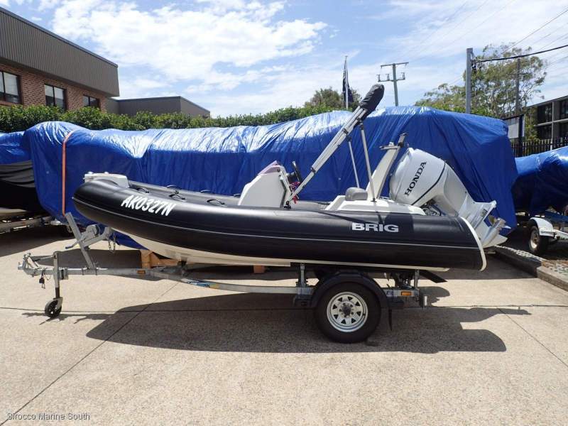 Brig Eagle 4 fibreglass centre console rib with hypalon tubes For Sale ...