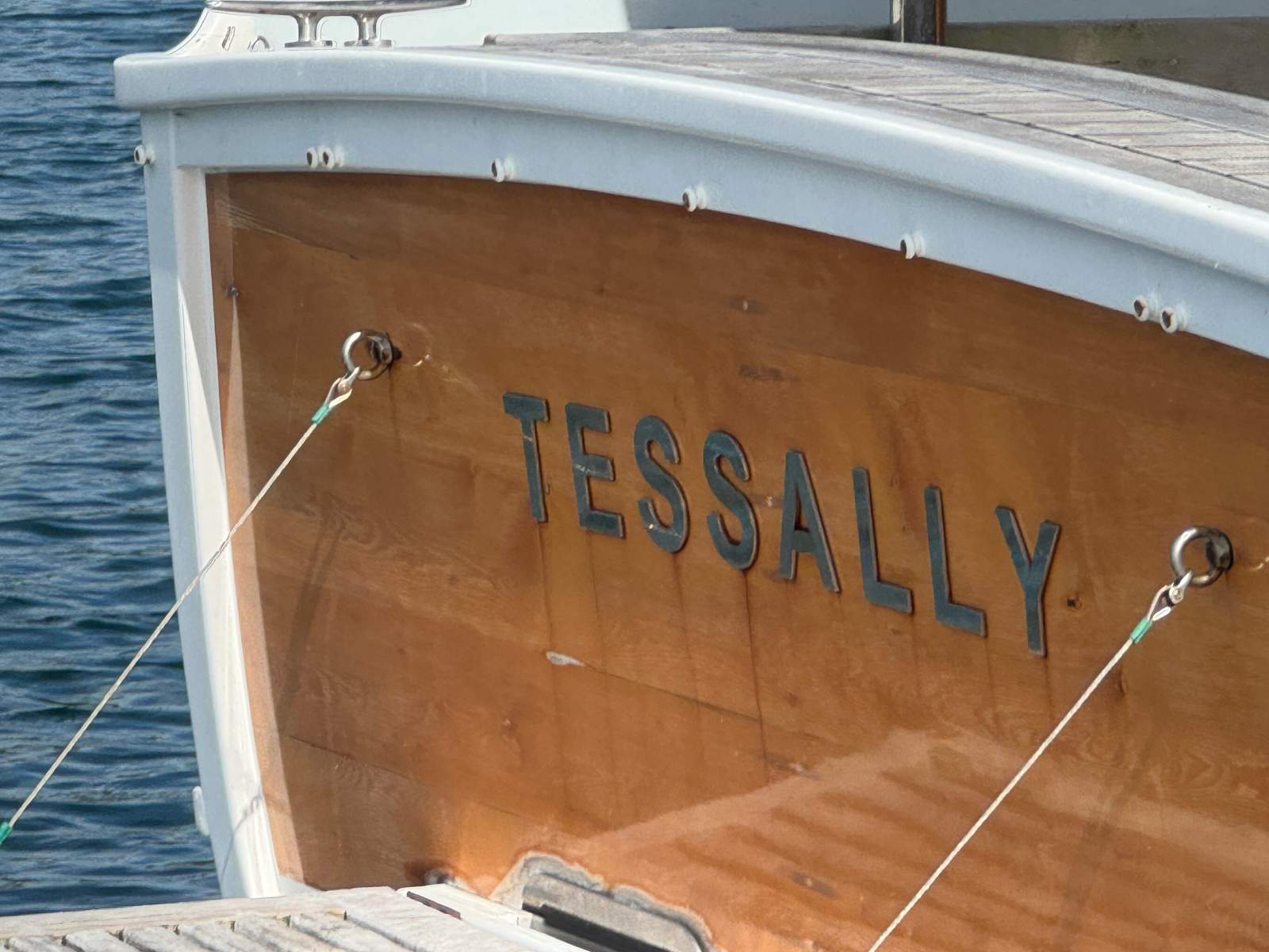 Bow thruster, Huon pine - Fibreglass For Sale | Buy a Boat Newcastle ...