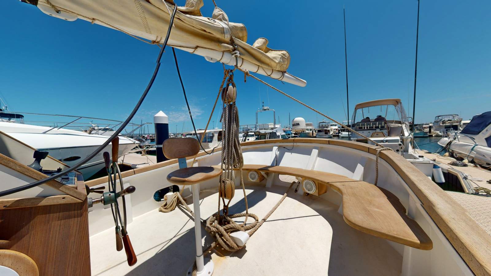 Used Cruising Schooner Gaff Rigged - Unique Charter Opportunity ...