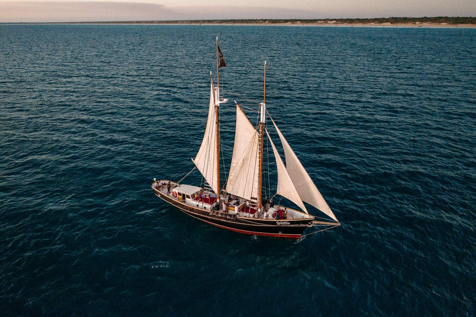 Used Cruising Schooner Gaff Rigged - Unique Charter Opportunity ...