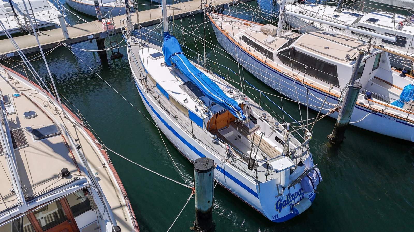 Used Athol Walter 36 Cruiser/racer Great History, Excellent Inventory ...