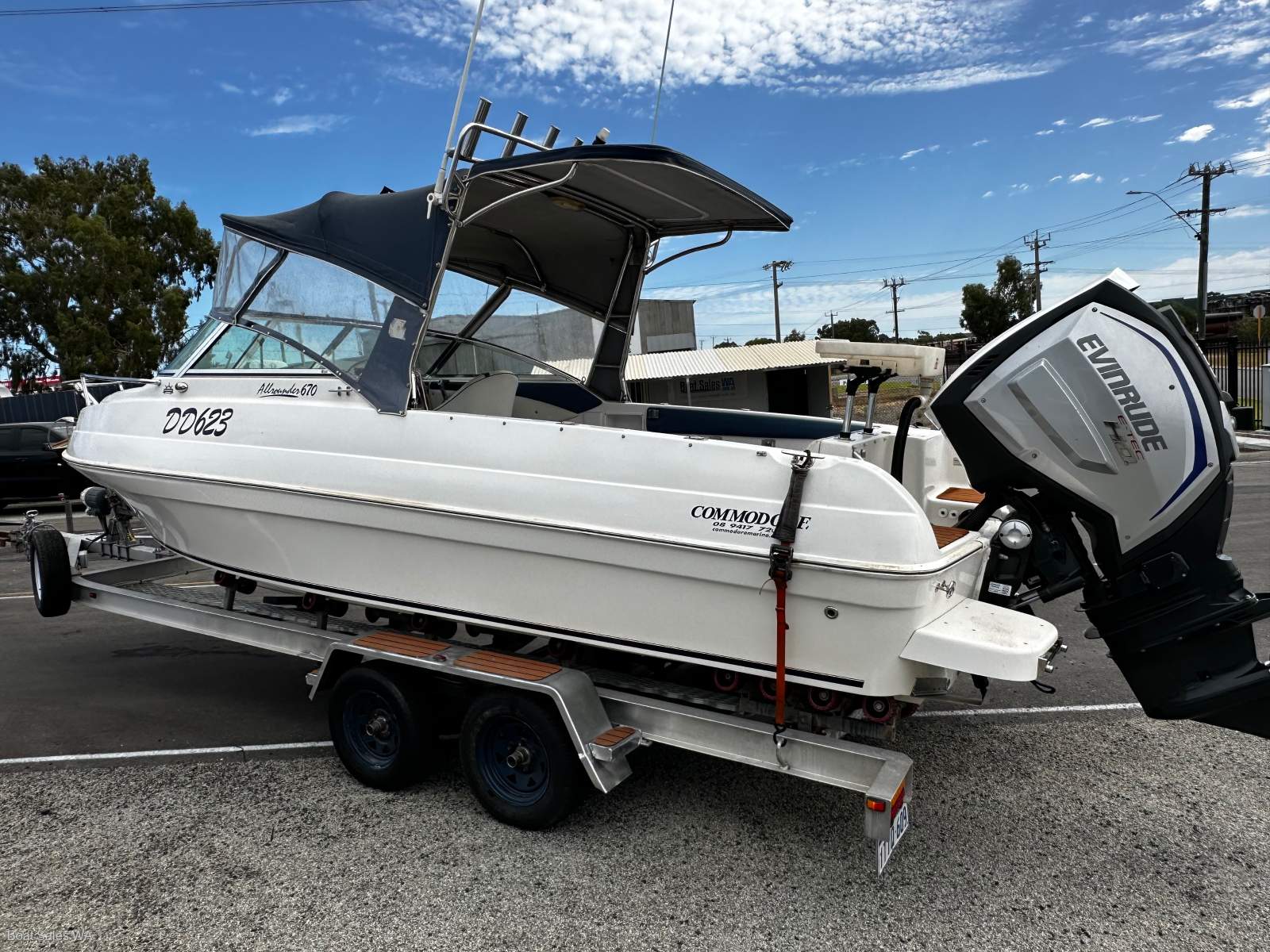 Commodore All Rounder 670 2017 Model 200hp HO Etec 510Hrs For Sale ...