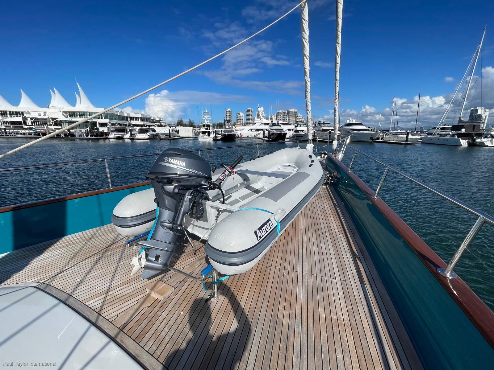 Huntress 94 Sailing Motor Yacht Custom Built -Long Range Crusing Yacht ...