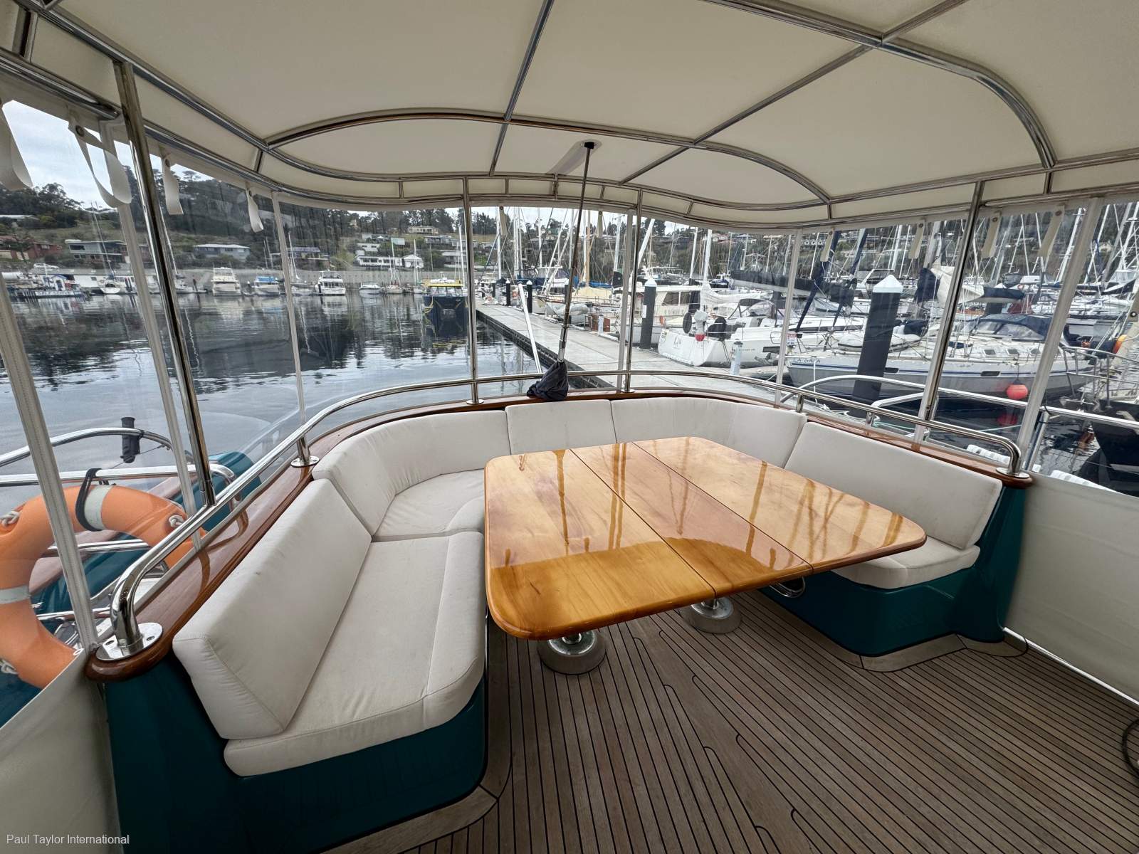 Used Huntress 94 Sailing Motor Yacht Custom Built -long Range Crusing ...