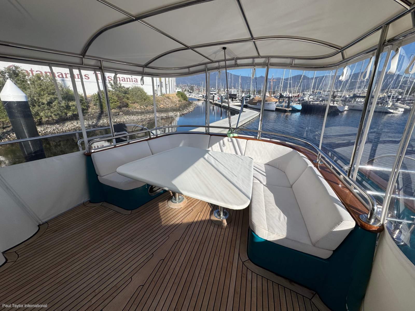 Used Huntress 94 Sailing Motor Yacht Custom Built -long Range Crusing ...