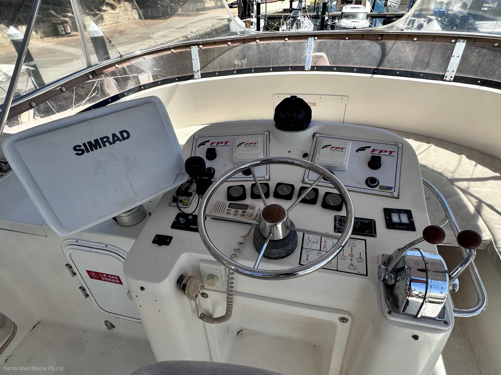 Used Thomascraft 38 Flybridge Cruiser " Repowered With 2 X 400hp ...