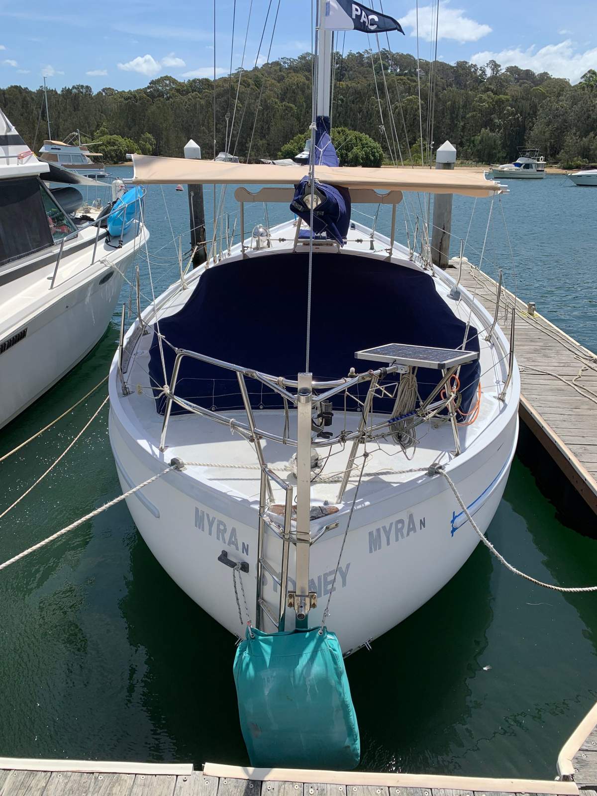 Used Swanson 38 Masthead Sloop Yacht, Spoon Bow, Canoe Stern for Sale ...
