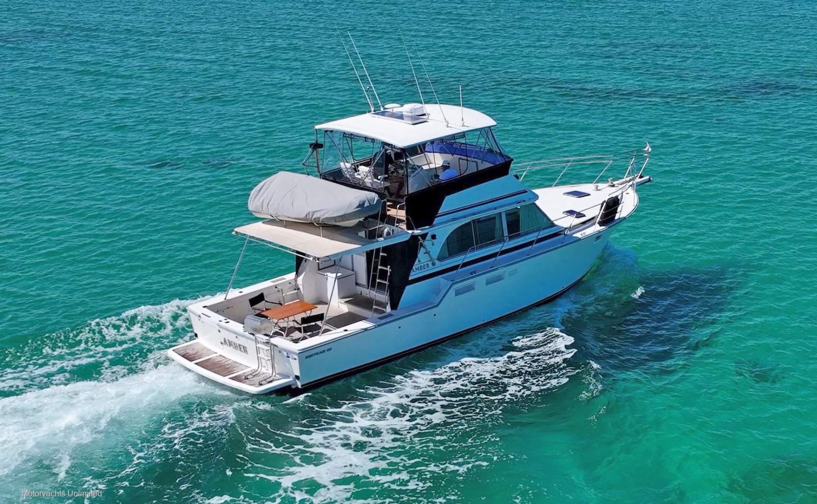 Used Bertram 45 Flybridge - Well Equipped And Well Presented For Her ...
