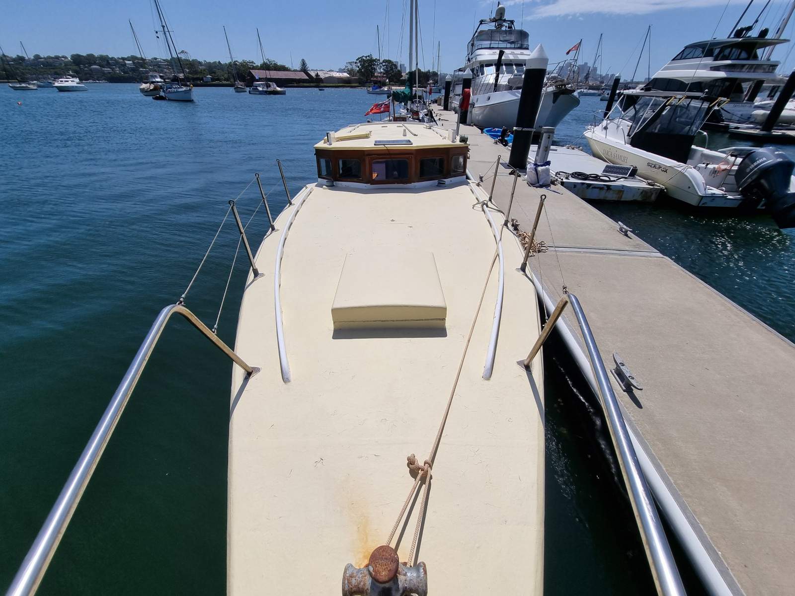 Used Purdon & Featherstone 36 Classic Timber Motor Cruiser for Sale ...