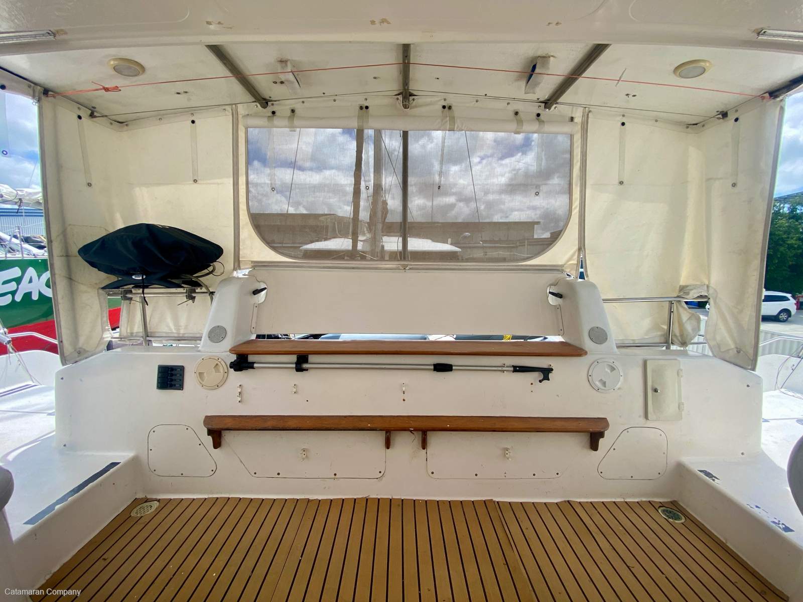 Used Perry 43 Sailing Catamaran Central Elevated Helm Version for Sale ...