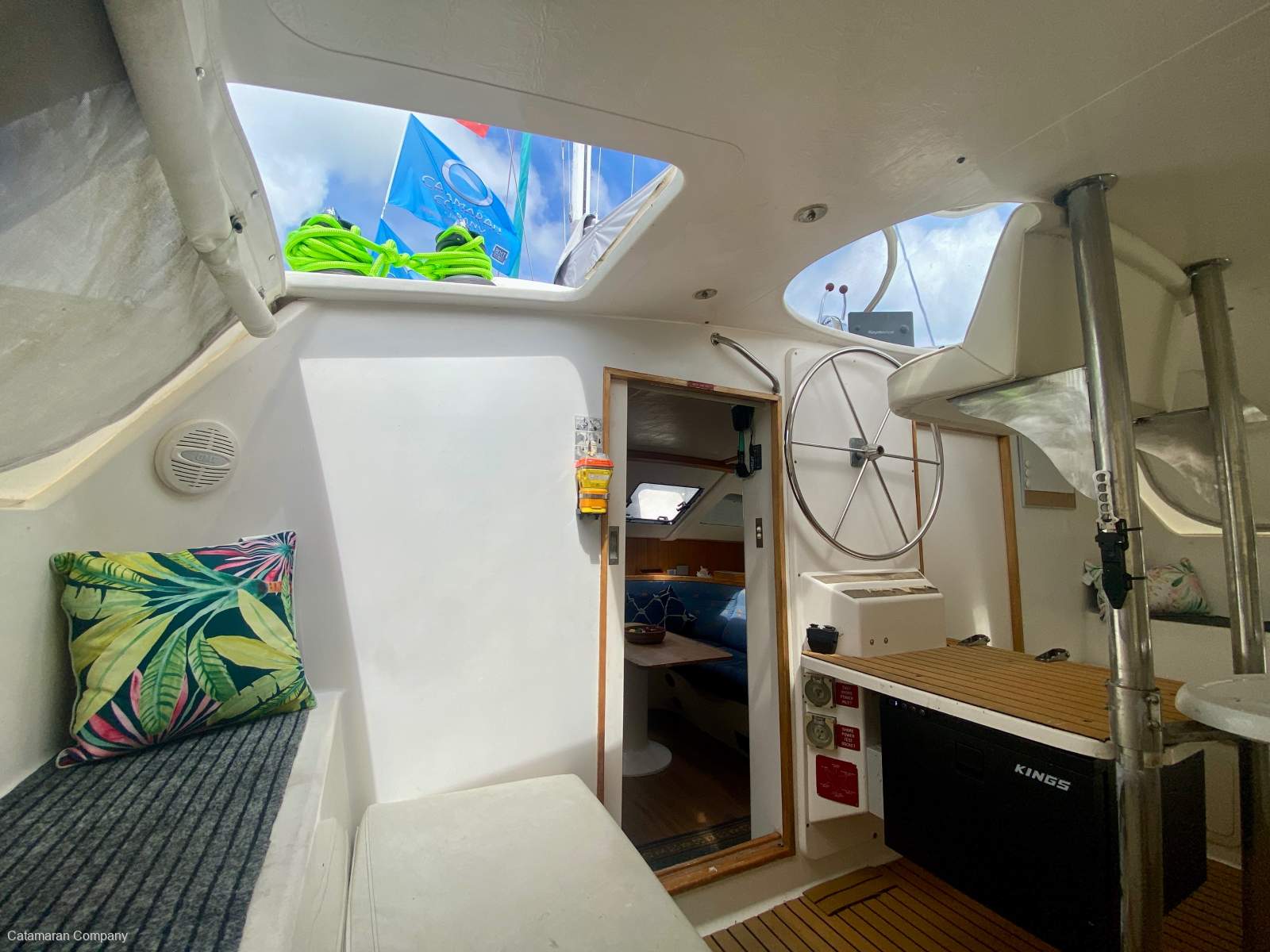 Used Perry 43 Sailing Catamaran Central Elevated Helm Version for Sale ...