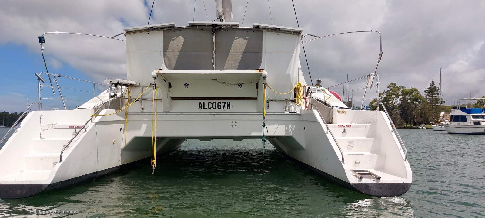 Used Perry 43 Sailing Catamaran Central Elevated Helm Version for Sale ...