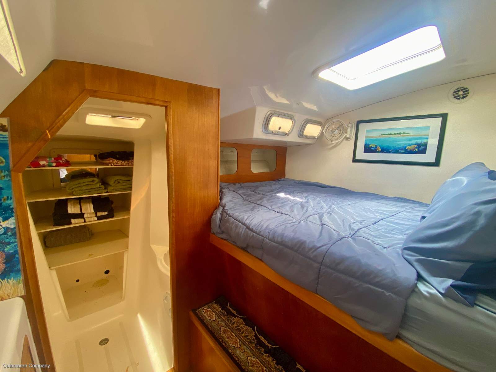 Used Perry 43 Sailing Catamaran Central Elevated Helm Version for Sale ...