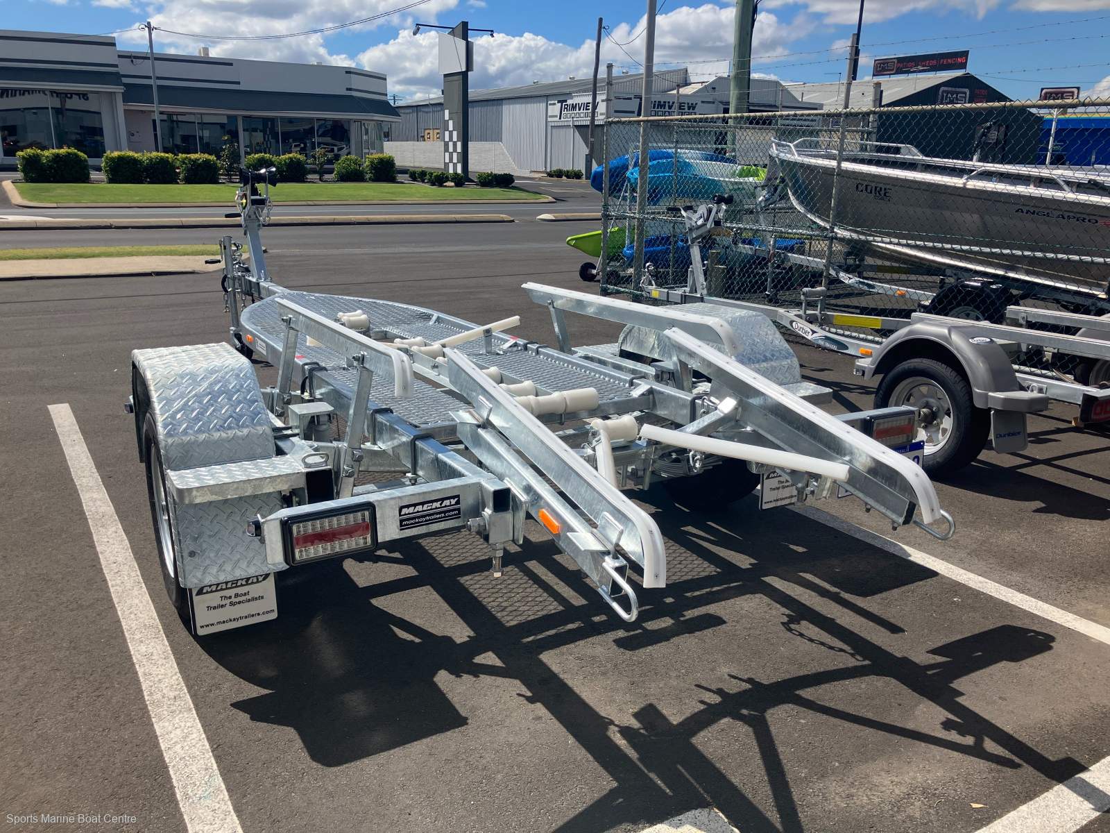 New MACKAY KRX4750 - 15-M OFF-ROAD TRAILER - Sportsmarine Boat Centre ...